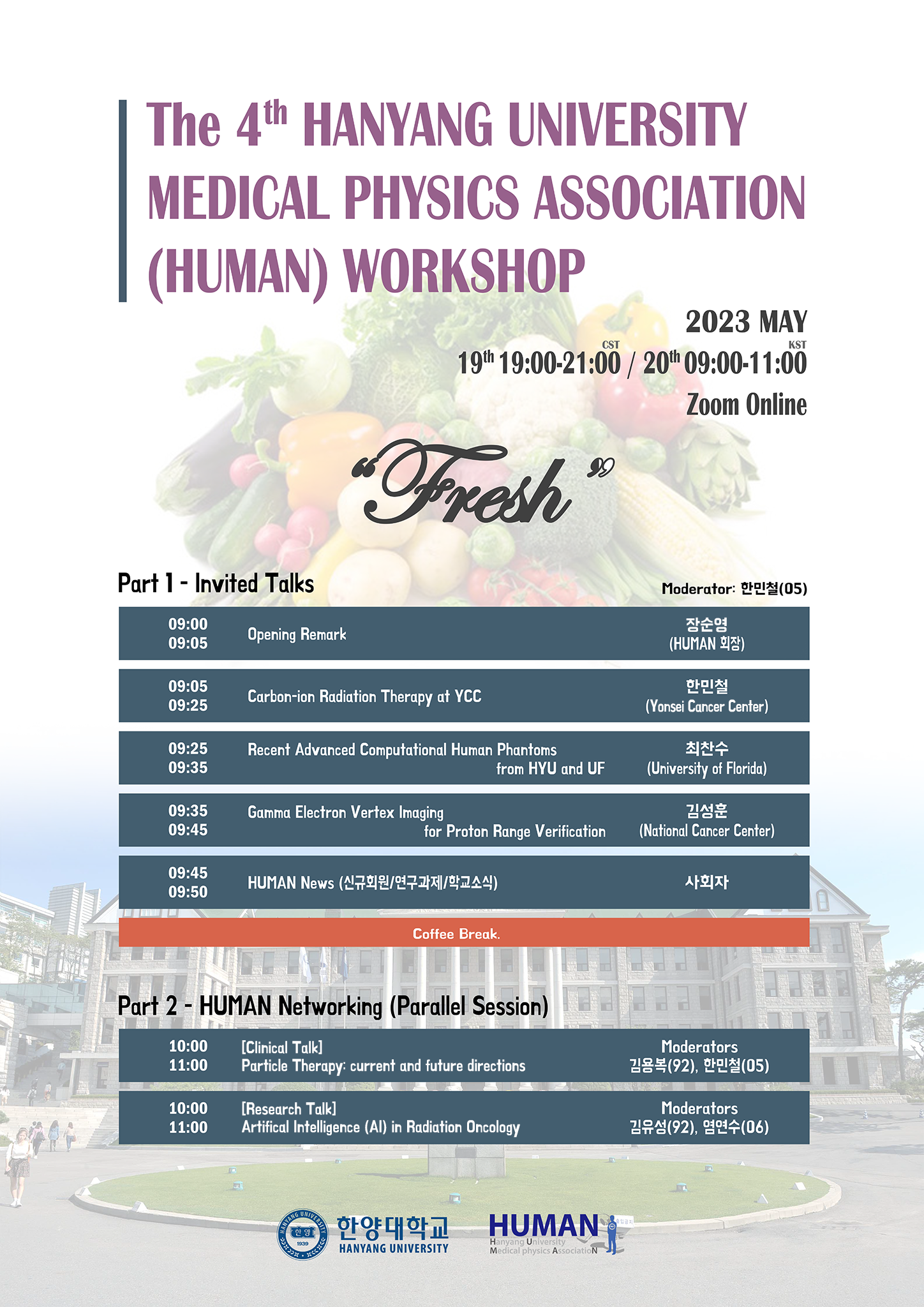 제4회 HUMAN Workshop 안내 – HUMAN